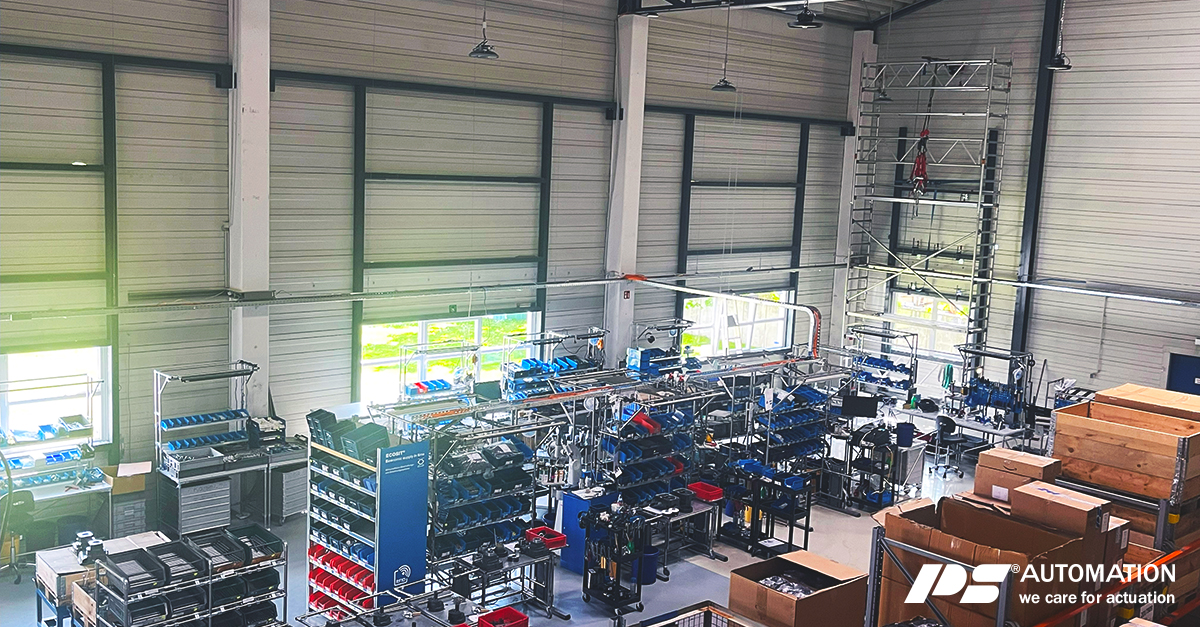 Further Modernisation of Our Production Hall - PS Automation GmbH