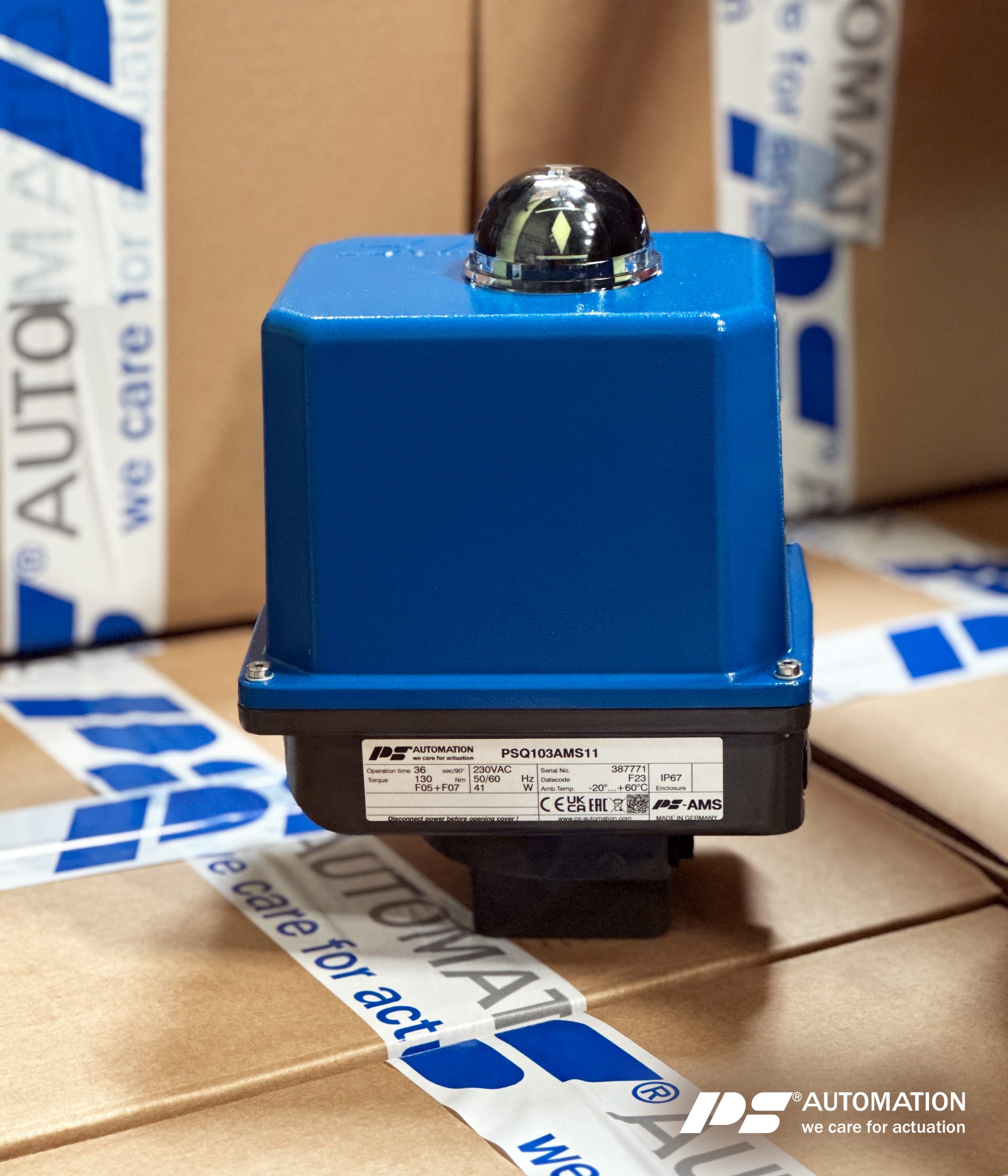 New type plates are rolled out - PS Automation GmbH