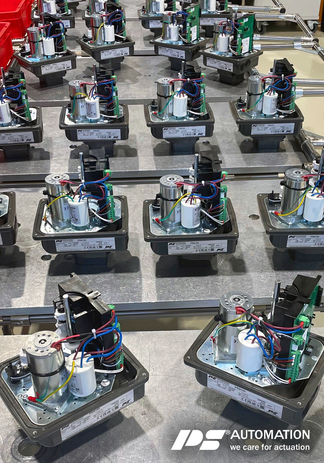 Recent Achievement: Over 100 PSQ103 Actuators Produced - PS Automation GmbH