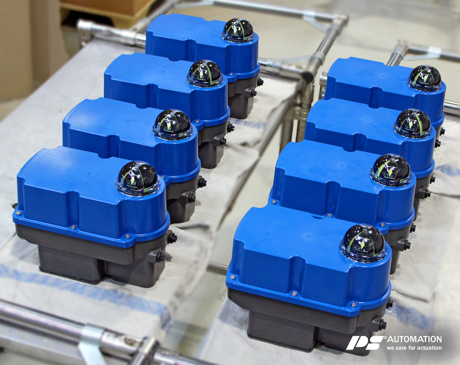 The intelligent quarter-turn actuator PSF-Q & PSF-Q-M now also ...